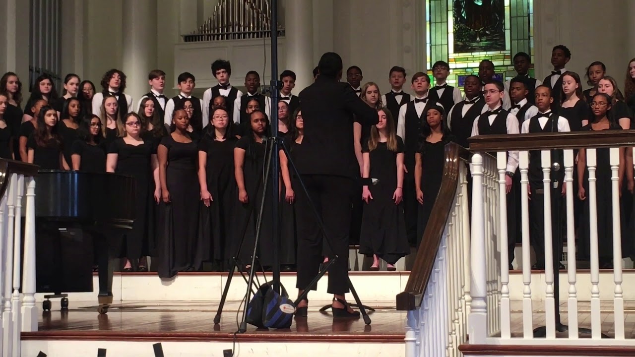 Crews Middle School 8th Grade Chorus - LGPE 2020 - YouTube