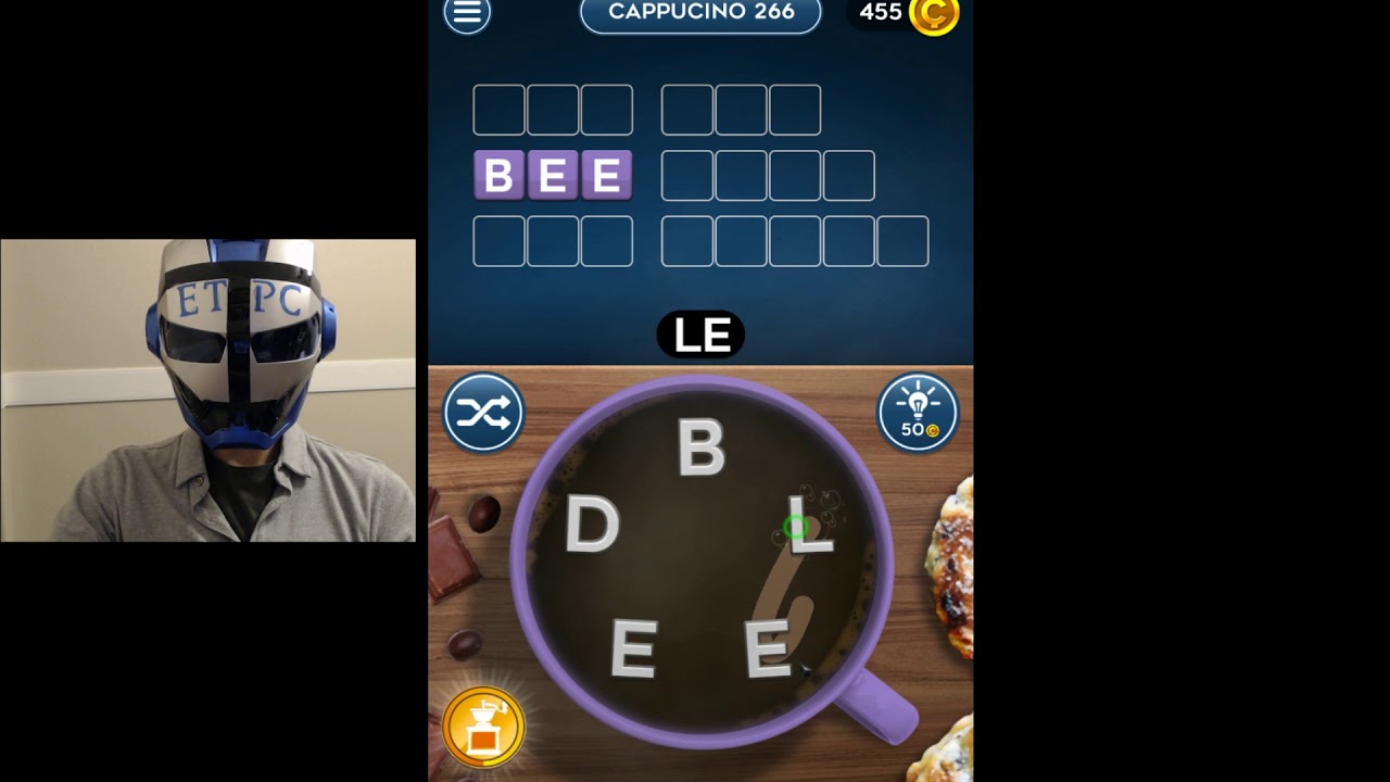 WORD MOCHA CAPPUCINO LEVEL 266 ANSWERS - YouTube