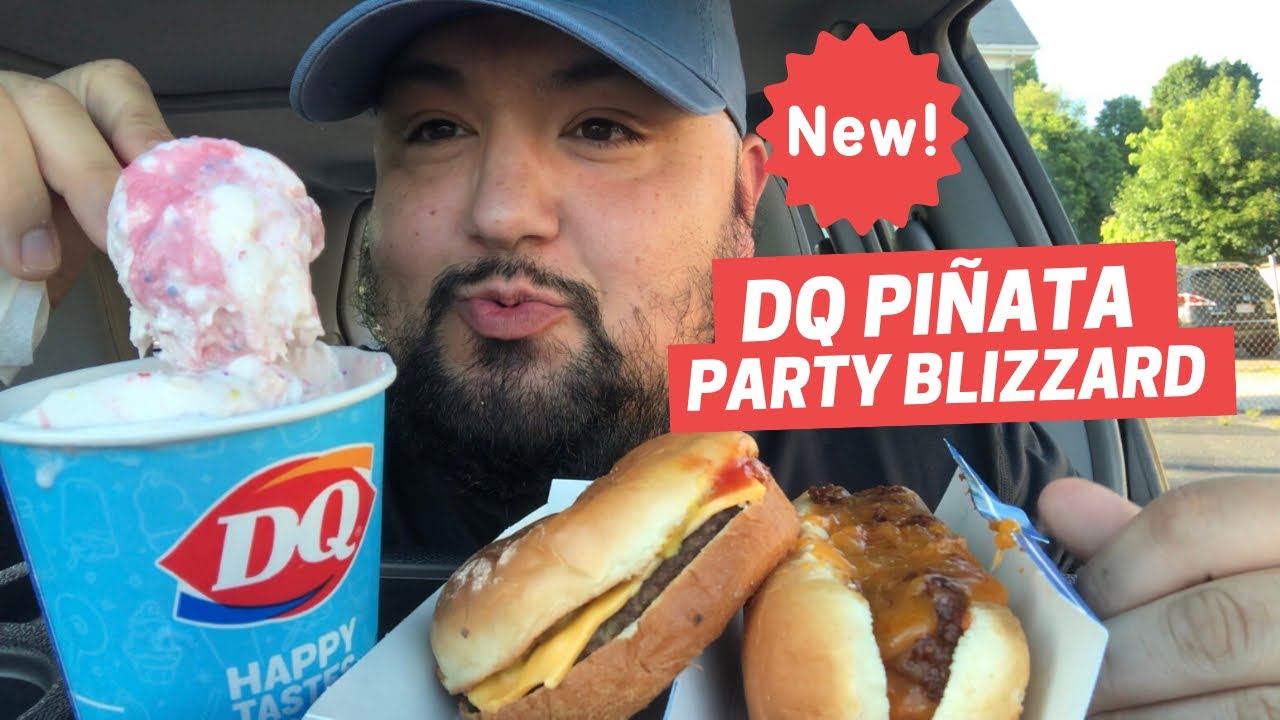 NEW Dairy Queen Piñata Party Blizzard - YouTube