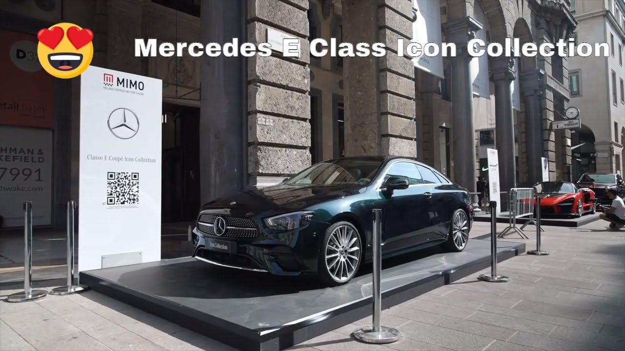 2022 Mercedes E Class Coupe Icon Collection - YouTube