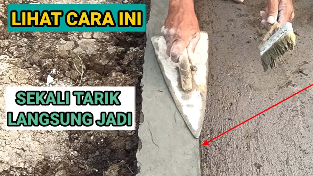cara buat benangan teras rumah - YouTube