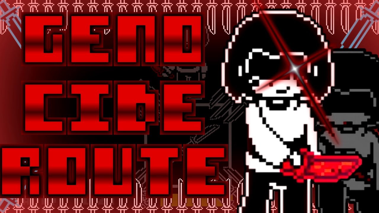 UNDERTALE NO MORE DEALS - GENOCIDE ROUTE COMPLETED! - YouTube