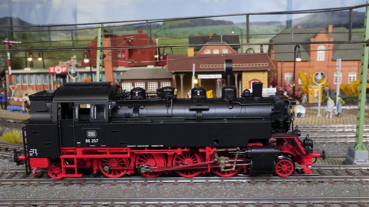 Roco Br 86 Ep III Art 79023 AC und 73022 DC in 4K UHD 2160P 60fps - YouTube