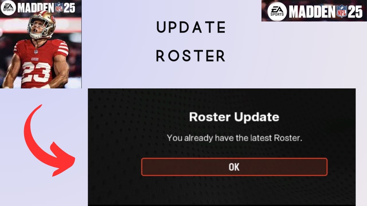 How to Update Roster in Madden NFL 25 - YouTube