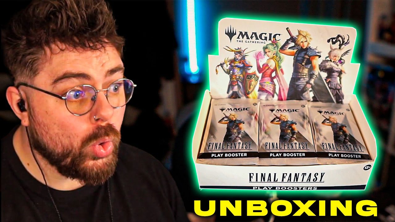 UNBOXING | Magic The Gathering x Final Fantasy Booster Box Opening ...