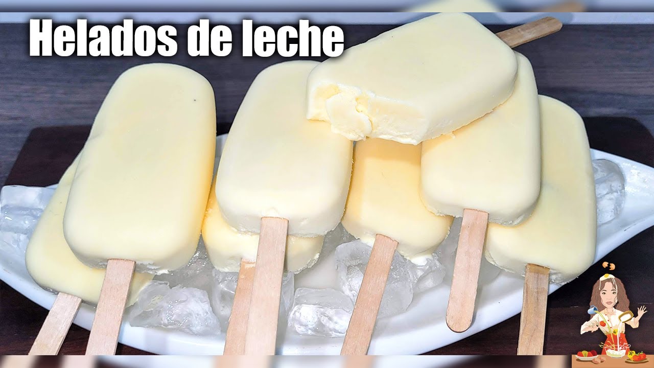 HELADOS 🍦DE LECHE 🥛cremositos y fáciles de preparar‼️# ...