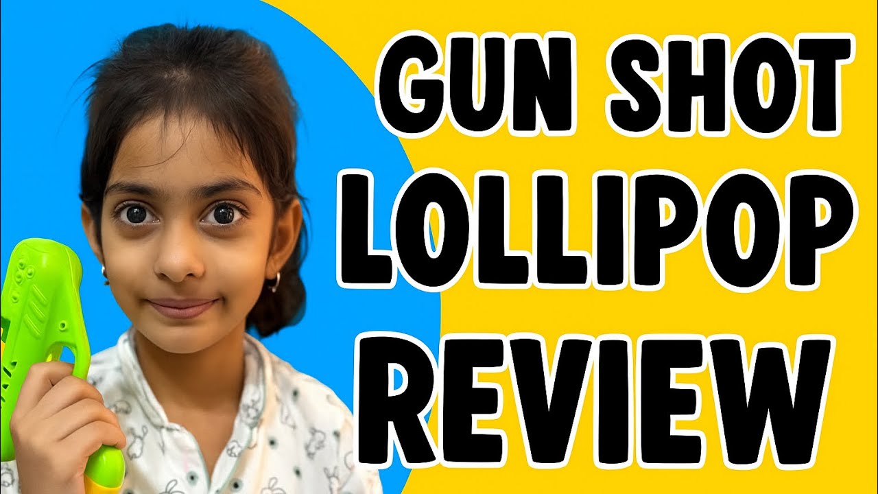 Gun pop shot Lollipop Review with Dharini 🍭 - YouTube