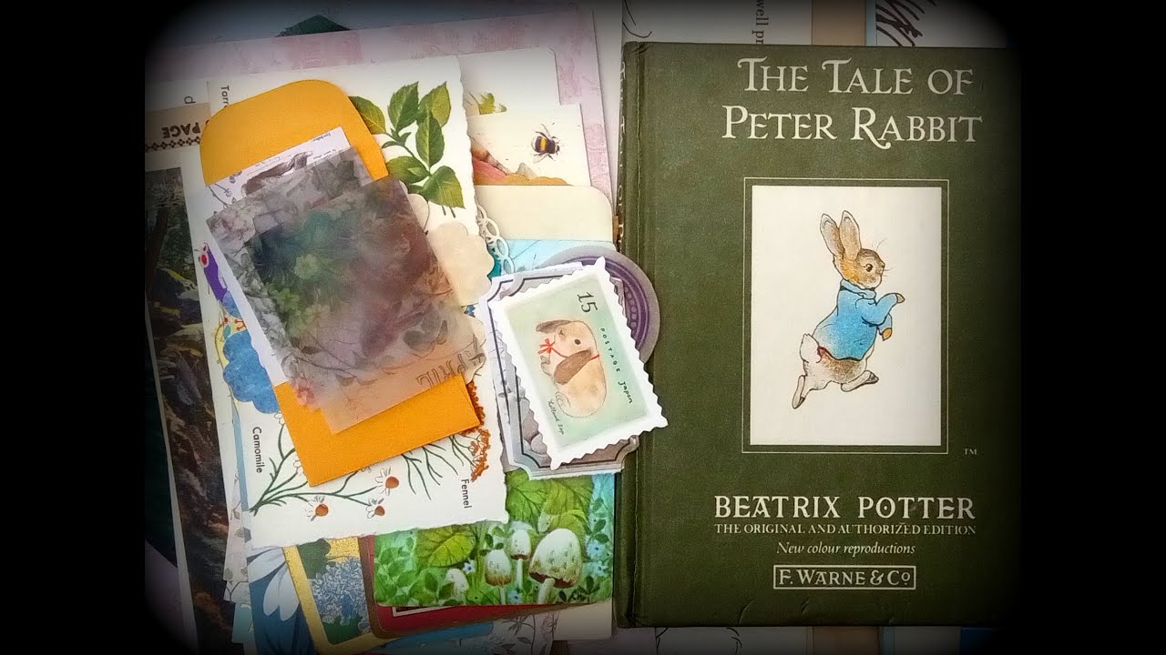 Getting Started on a Peter Rabbit Junk Journal! Jan 31, 2025 - Cynthia ...