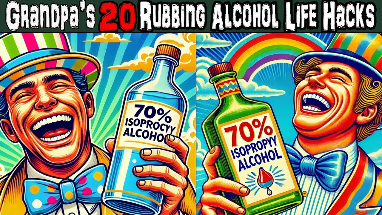 Grandpa’s 20 Genius Rubbing Alcohol Life Hacks You’ve Never Heard Of ...