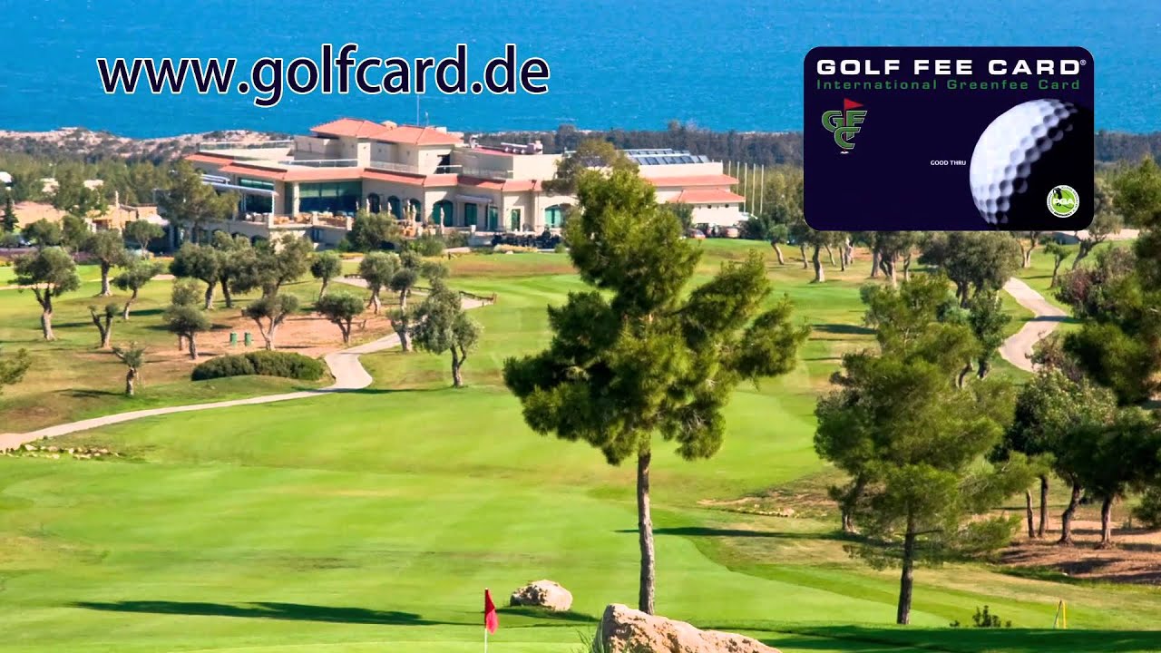 Golf Fee Card - YouTube