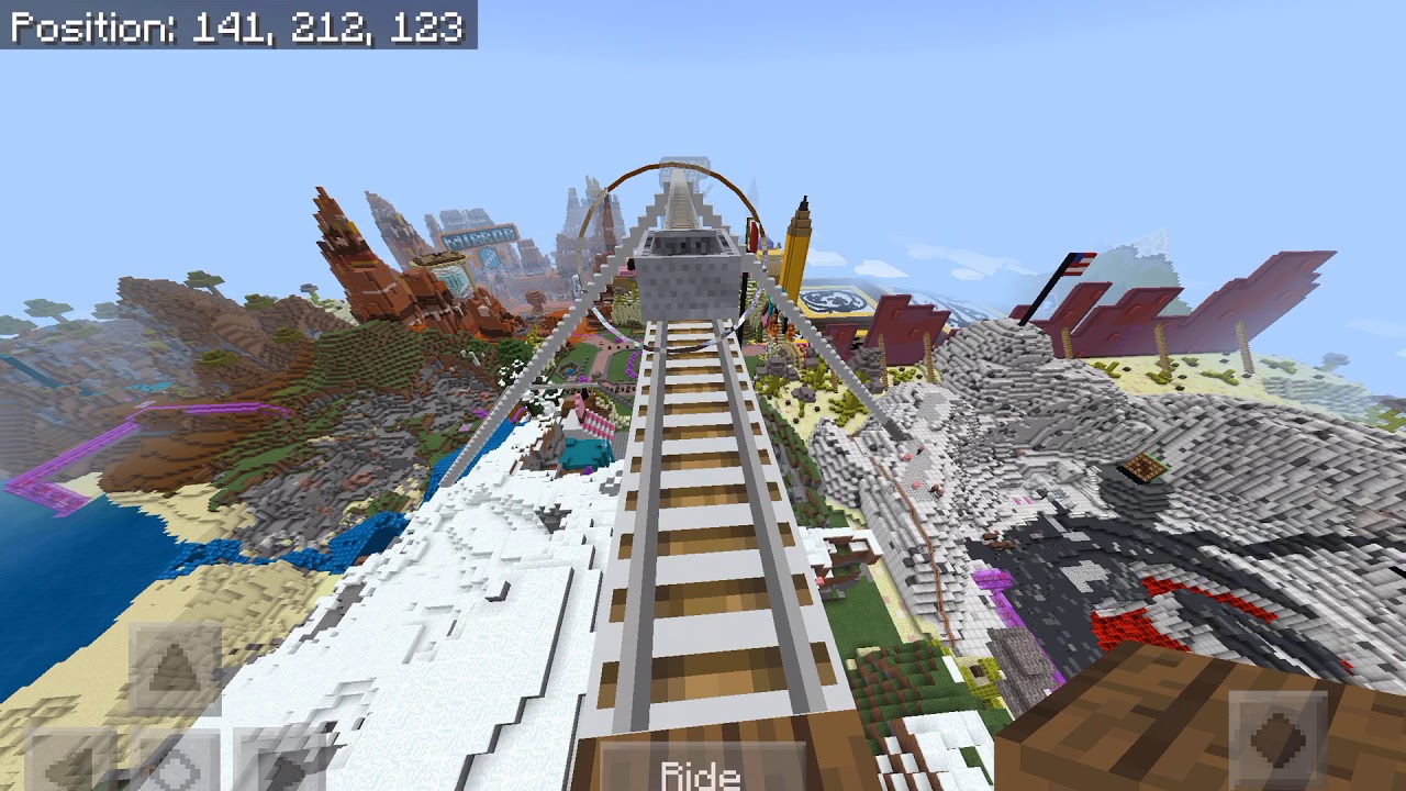 FAST MINECART RIDE!!! 😆😄 - YouTube