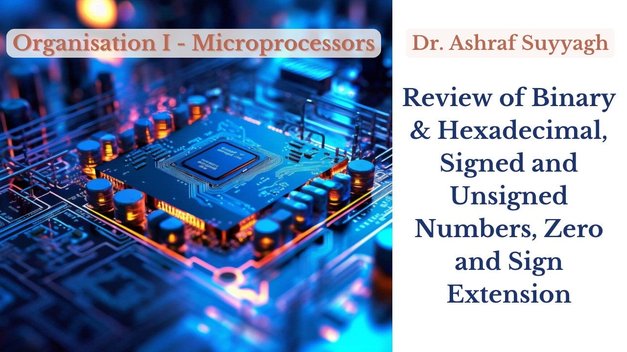 Review of Binary and Hexadecimal, signed and unsigned numbers, zero and ...