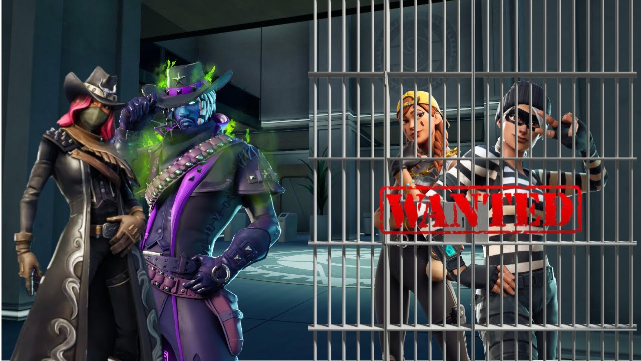 COPS and ROBBERS in FORTNITE 2!! - YouTube