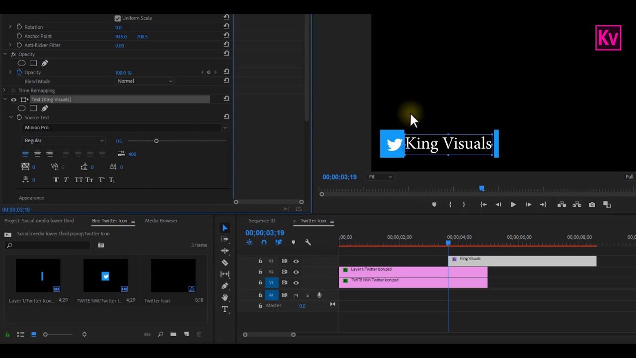 How To Create YOUR OWN Social Media Lower Third In Premiere Pro EASY How To Create YOUR OWN Social Media Lower Third In Premiere Pro EASY