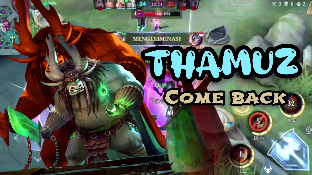 THAMUZ COME BACK_mlbb - YouTube