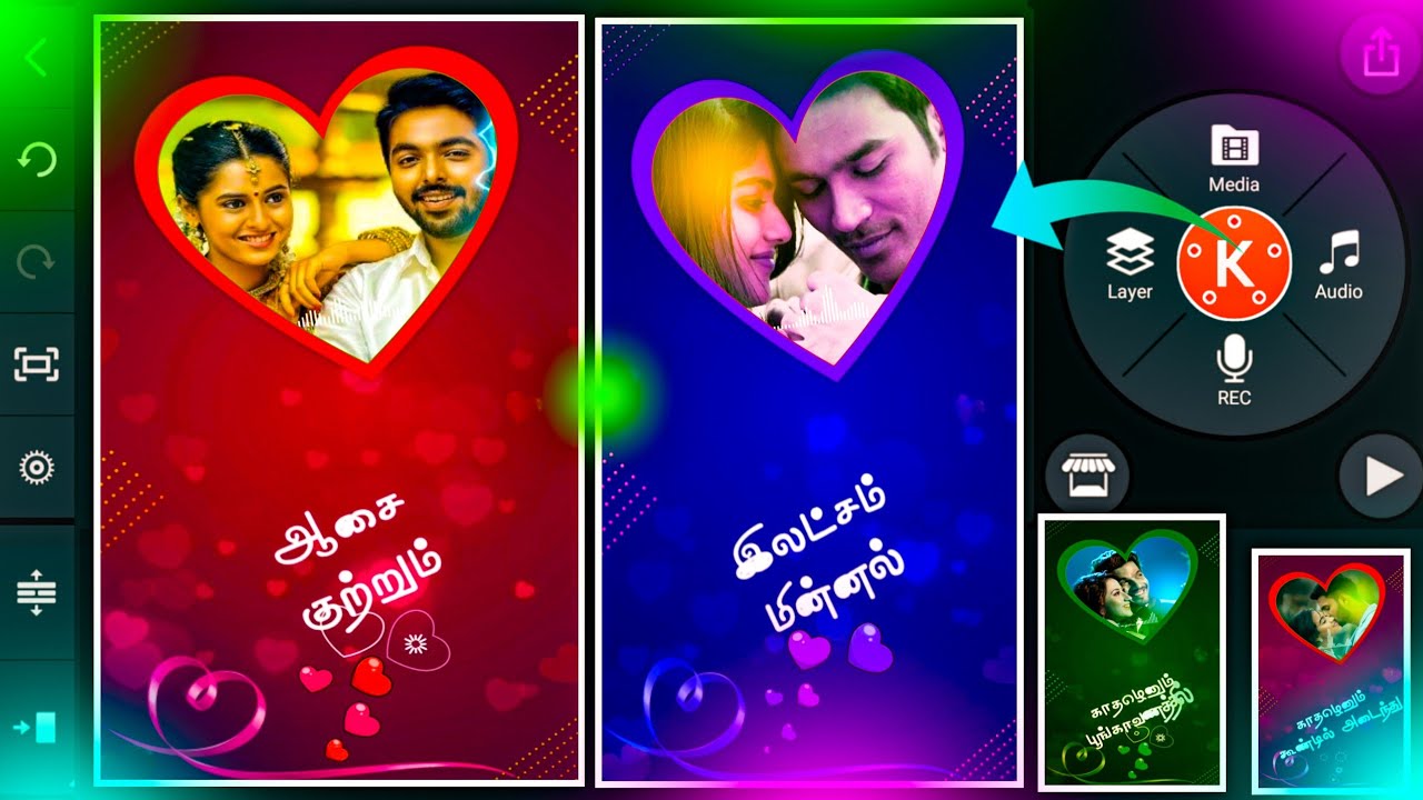 How To Make Heart Effect Whatsapp Status Video Making With Lyrics In How To Make Heart Effect Whatsapp Status Video Making With Lyrics In