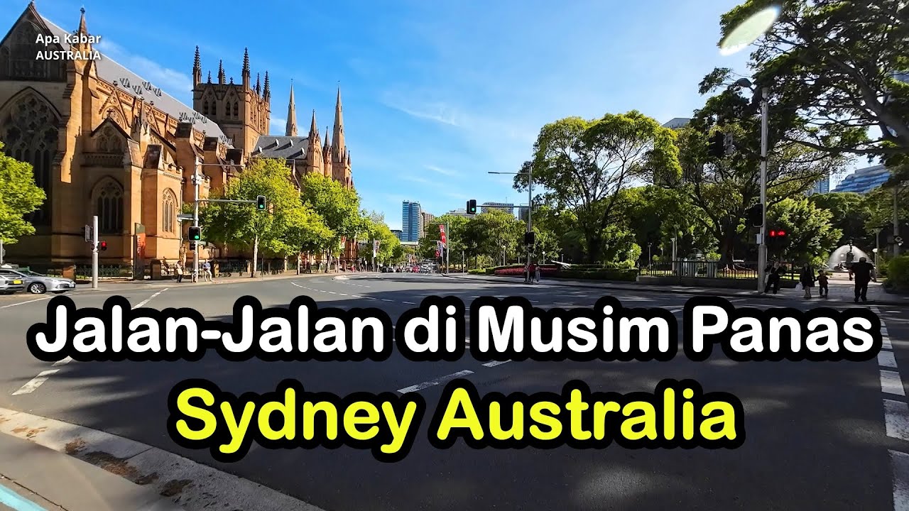 Jalan-jalan di Musim Panas di AUSTRALIA Sydney - YouTube