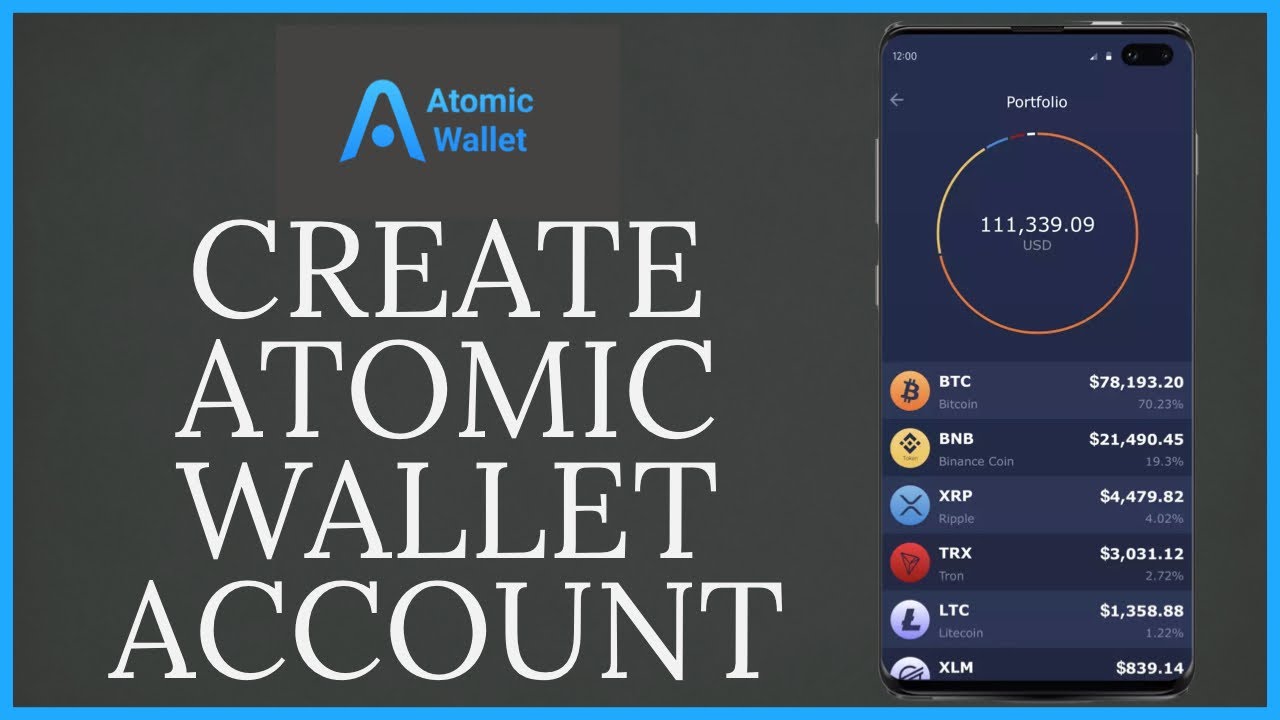 How to Open/Create New Atomic Wallet Account 2021? Atomic Wallet ...