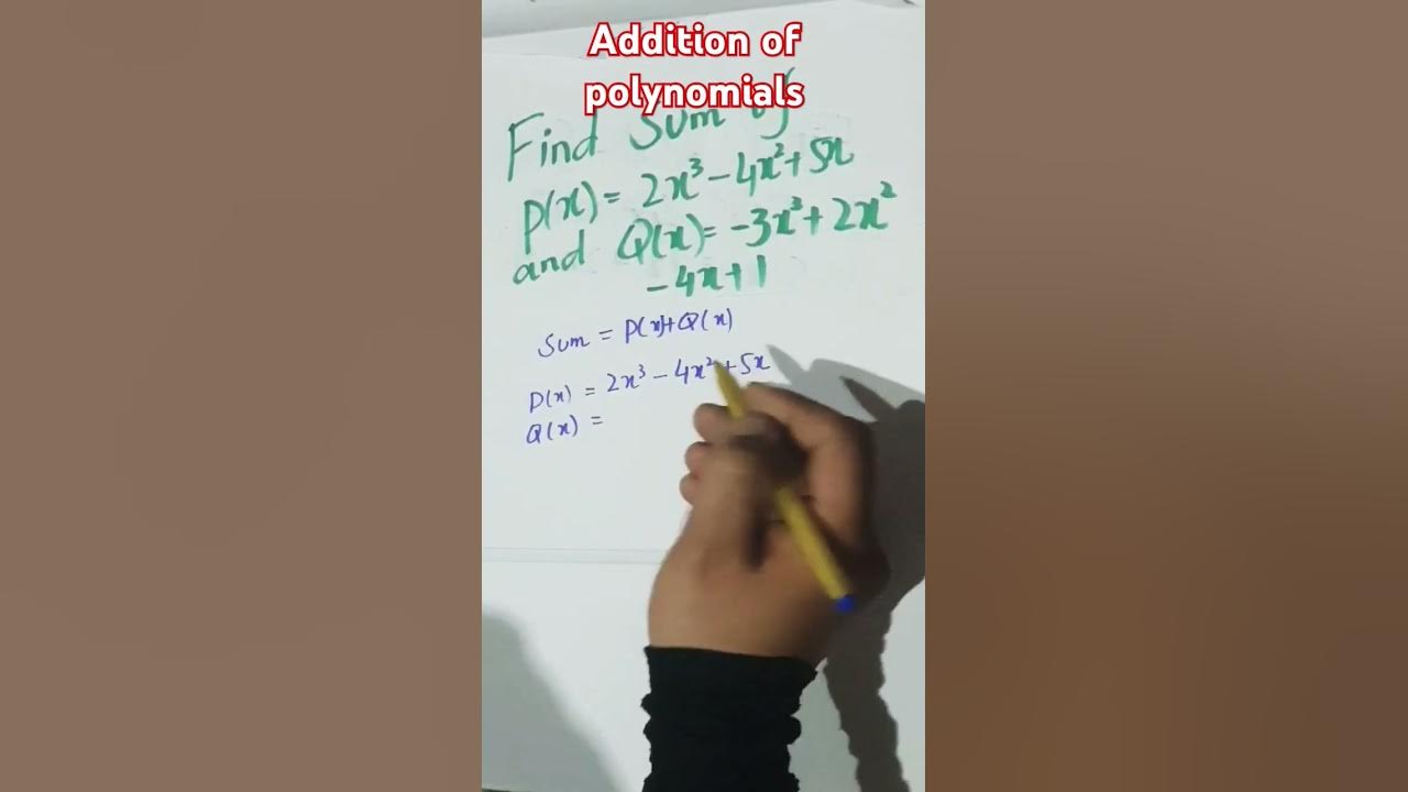 || Addition of polynomials || math 7,9 &10 || Vertical method||Basic Maths ||MathUse || - YouTube