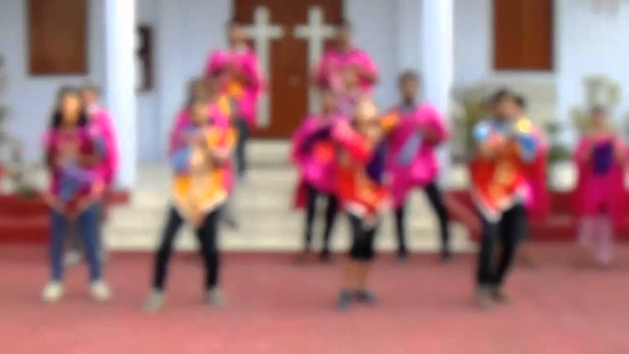 Vecational Bible School of CICM Church dhanpuri (SONG:-Yeshu Dost mera ...