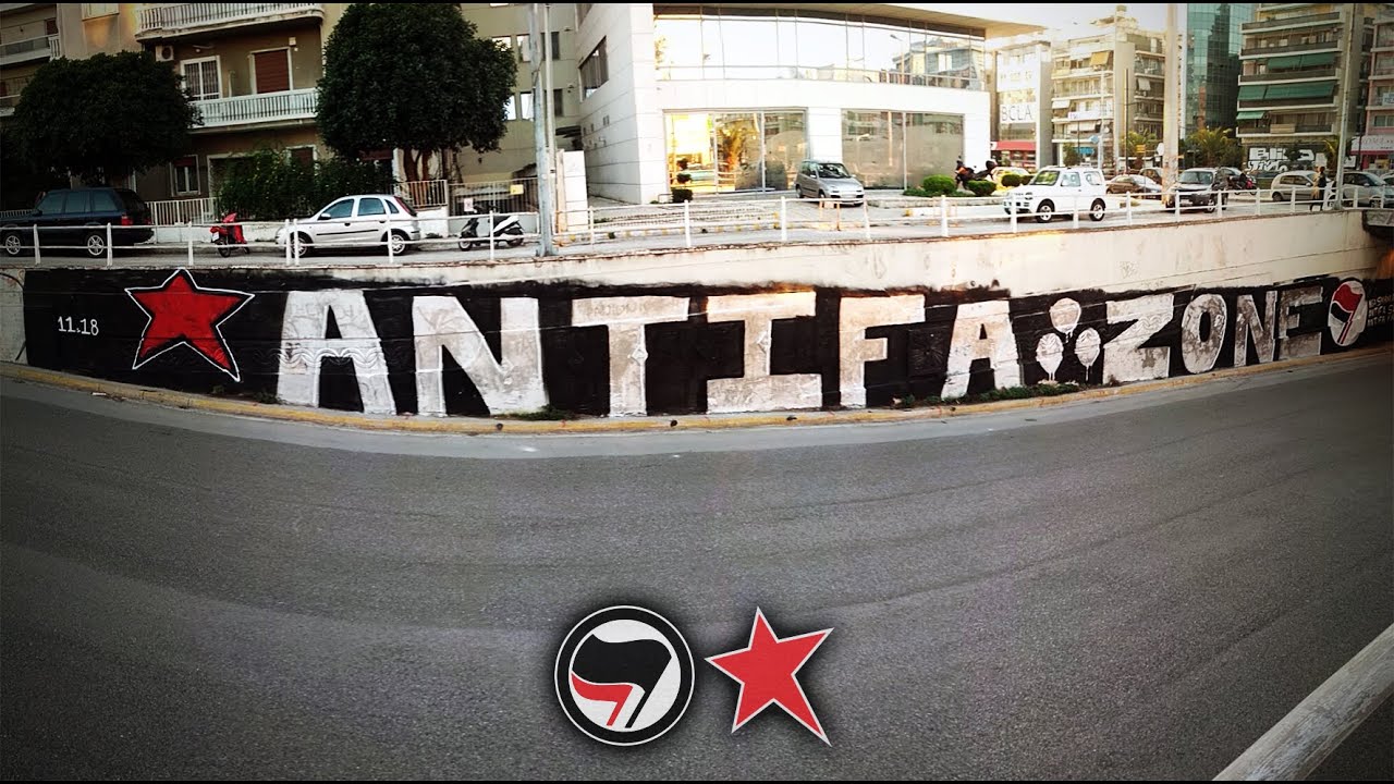 Antifa Graffiti-Διαδήλωση // Νέα Σμύρνη-Καλλιθέα // Bomb the City ...