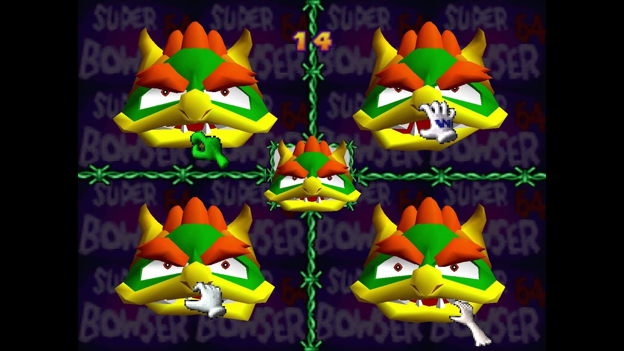 Mario Party 1 Mini-Games - Face Lift - YouTube