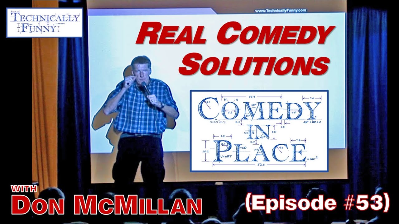 Real Comedy Solutions: Elections to Masks - "Comedy in Place" (E53 ...