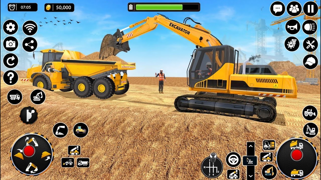 Real Construction Simulator 3D - JCB Excavator Simulator | Android ...