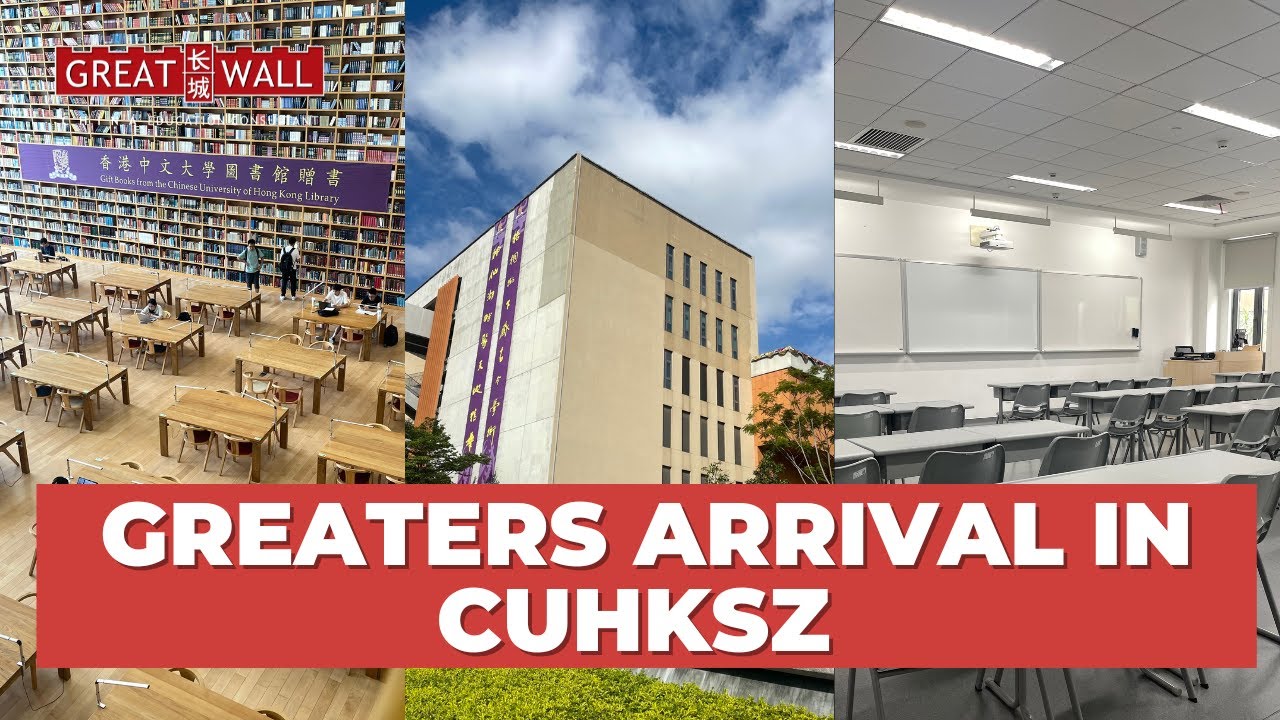 GREATERS ARRIVAL IN CUHKSZ - YouTube