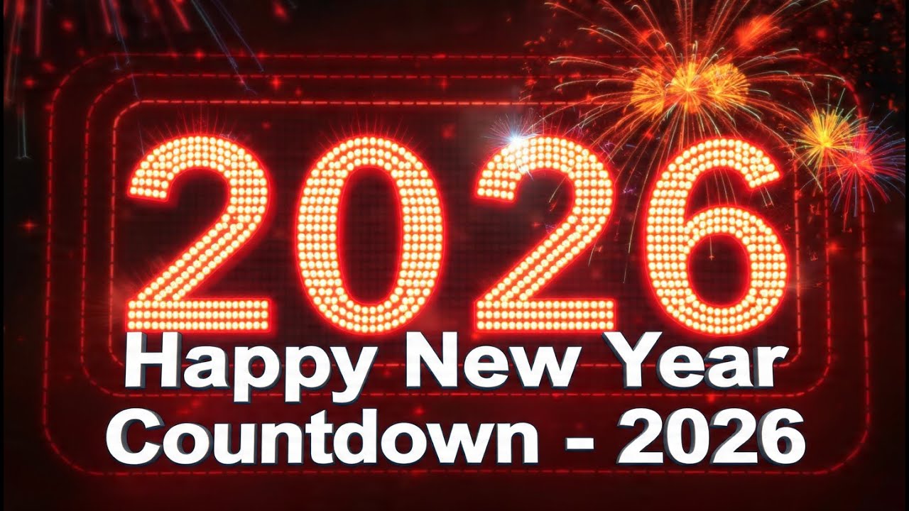 🎆🕛 FINAL COUNTDOWN TO 2026 🎉 | New Year Countdown Timer ⏳ Happy New ...
