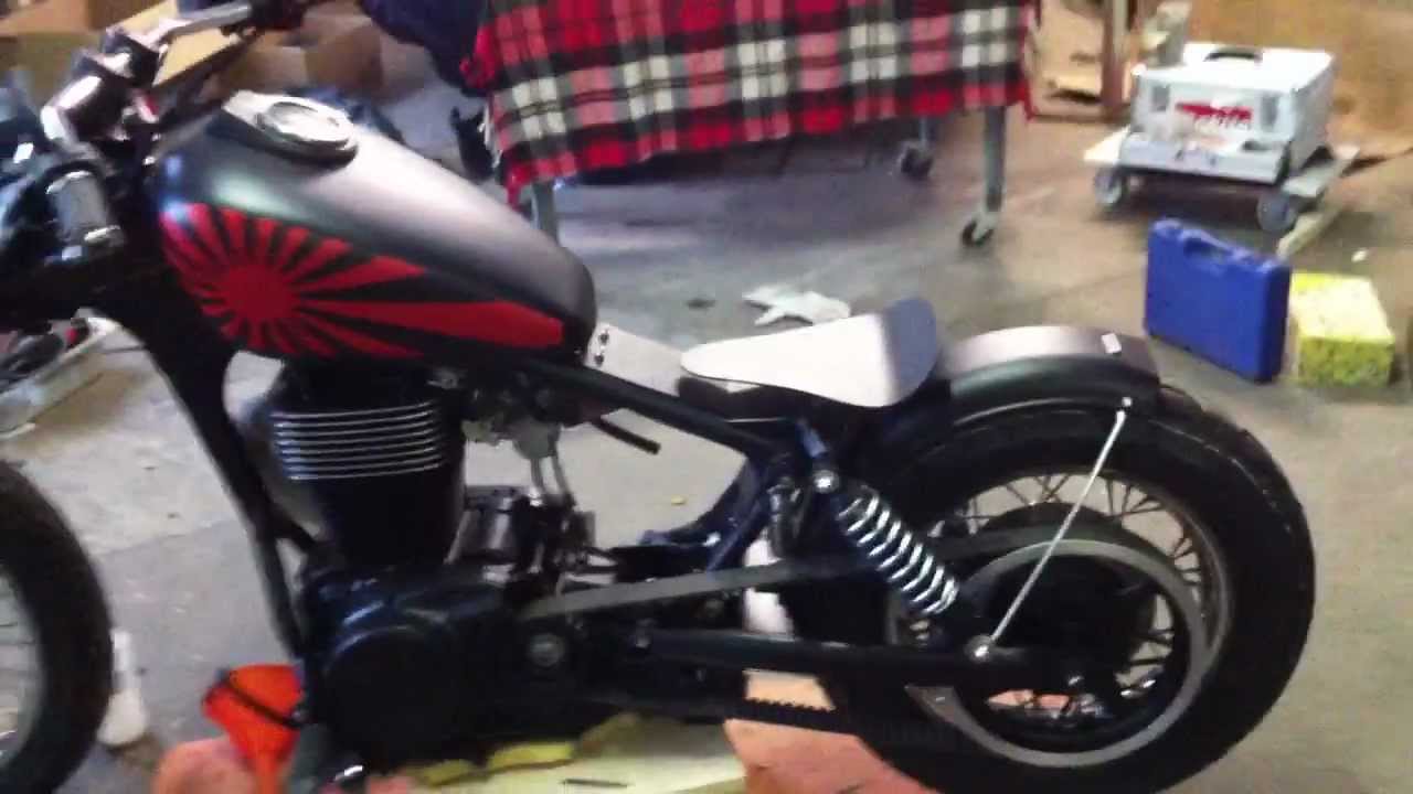LS 650 Bobber - YouTube