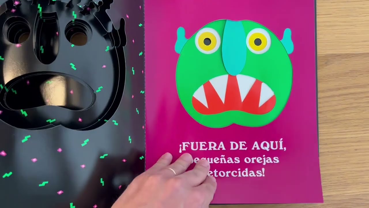 ¡Fuera de aquí, horrible Monstruo Verde! Cuento infantil - YouTube