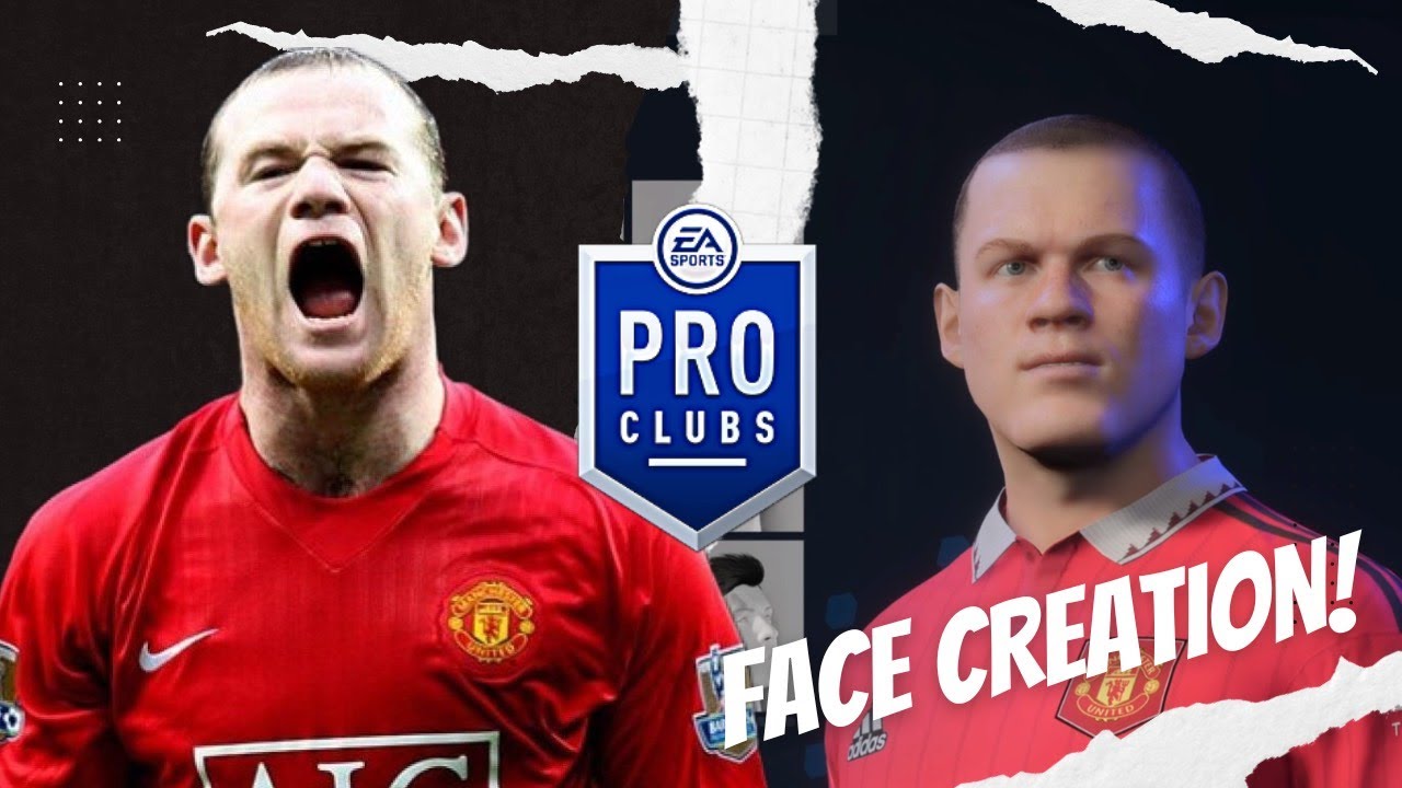 FIFA 23 WAYNE ROONEY Face Tutorial - YouTube