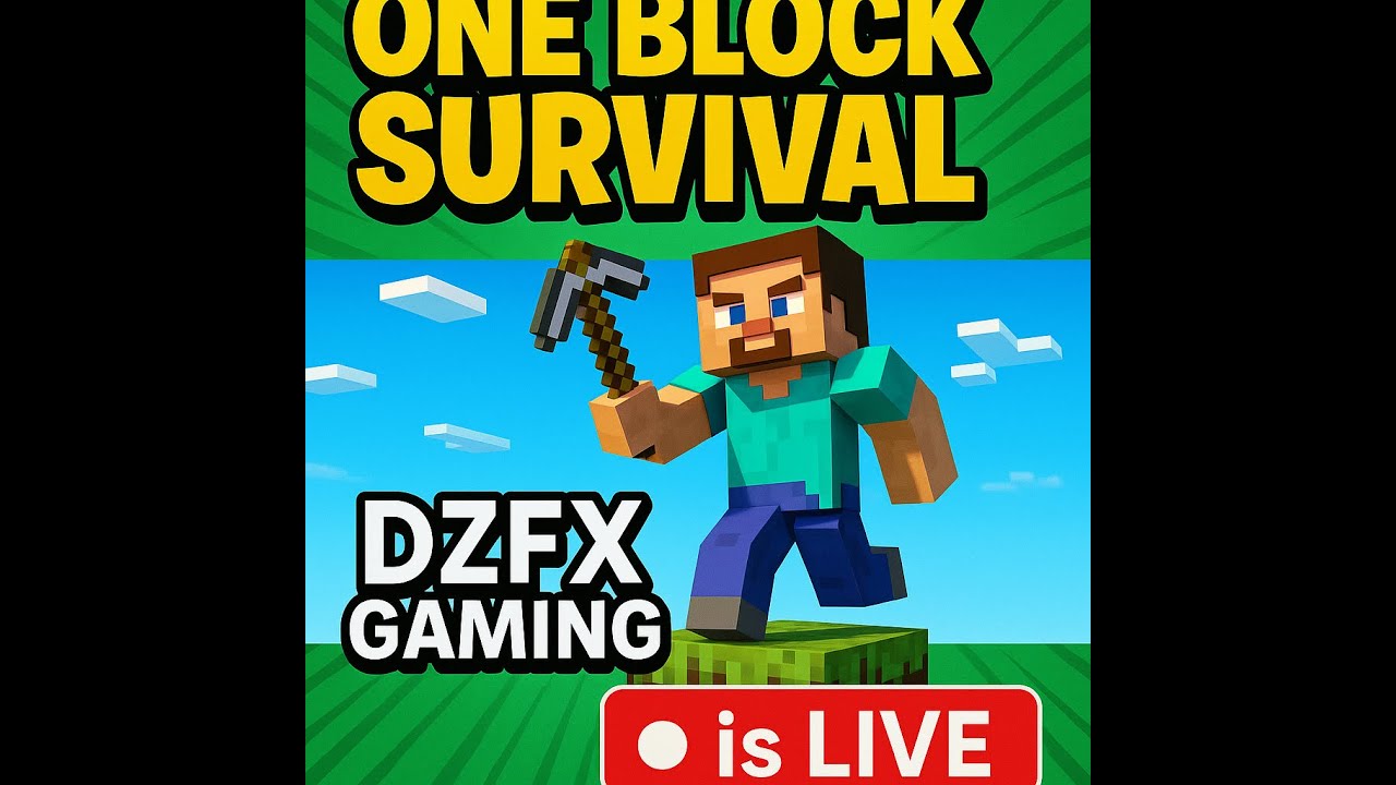 🔥 One Block Survival SERVER is LIVE – Everyone Can Join|all versions ...