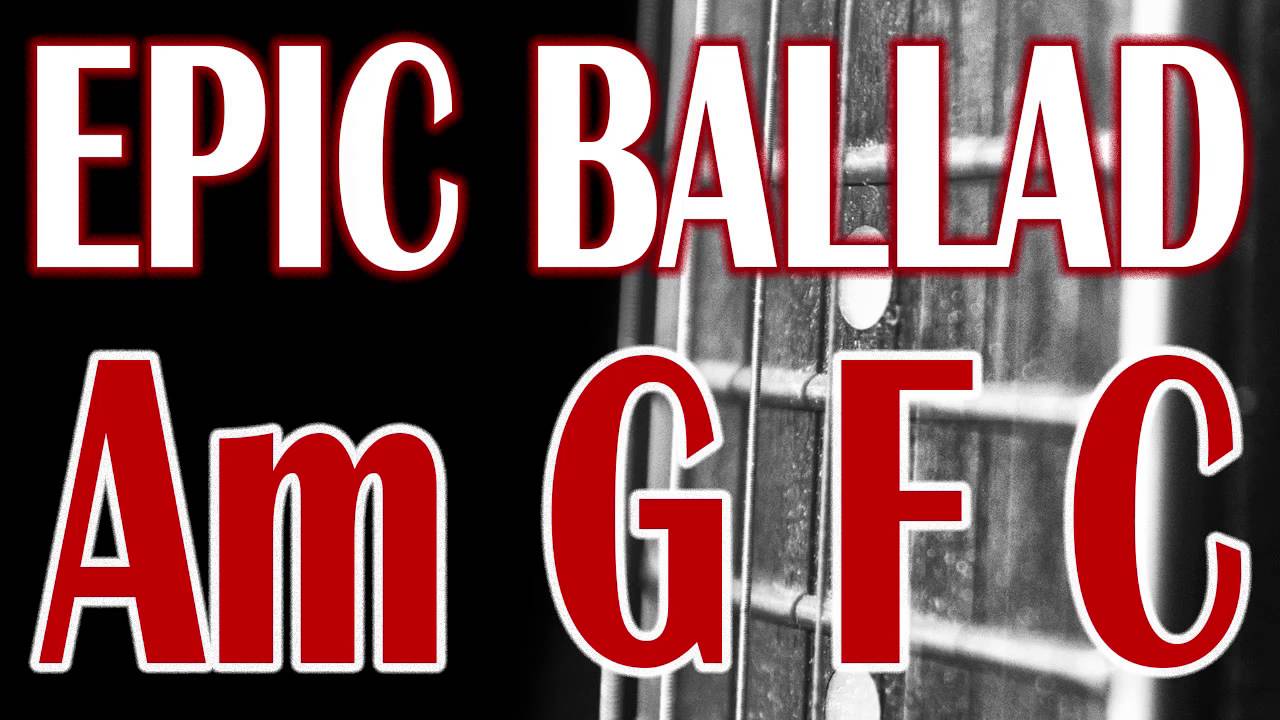 Epic Rock Ballad Jam Track in A Minor (Am) - YouTube