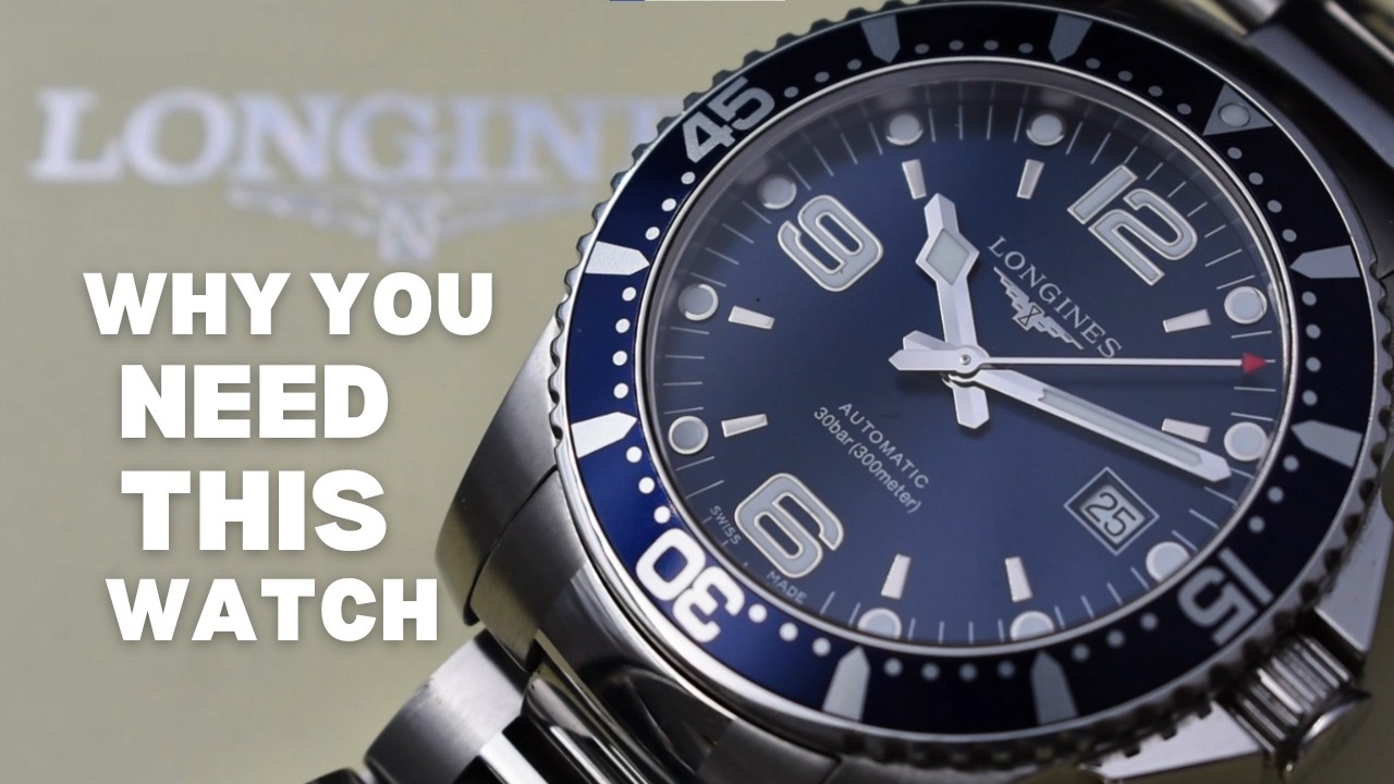 The most underrated swiss dive watch - The Longines HydroConquest - YouTube