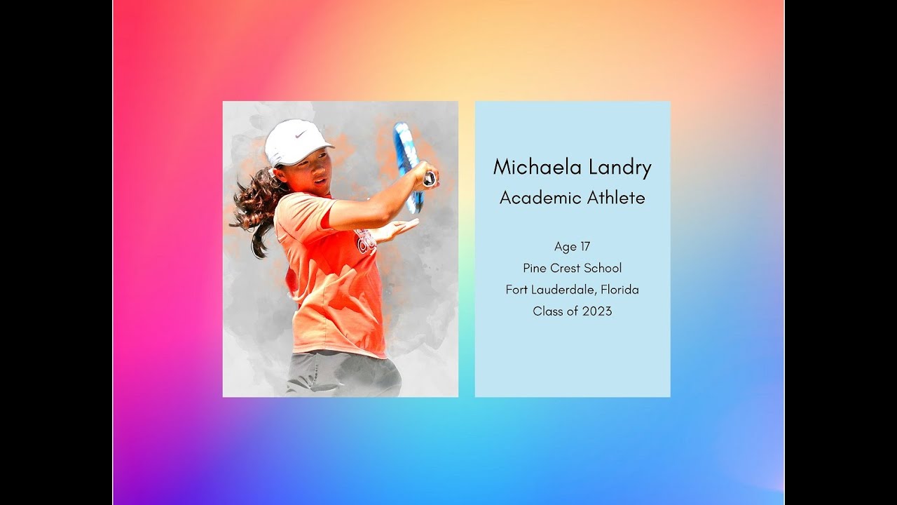 Michaela Landry College Selection Video April 6, 2022 - YouTube