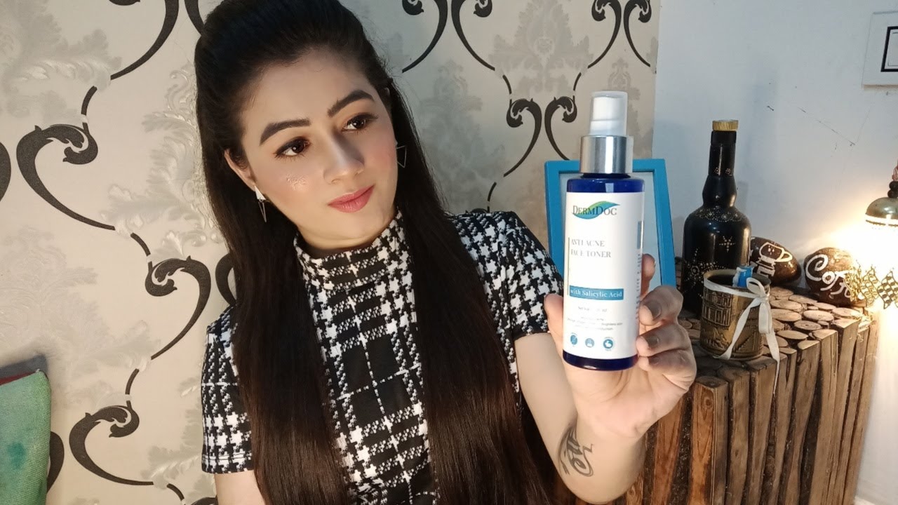 Dermadoc anti acne face toner with salicylic acid.||Apexa NaikPatel ...