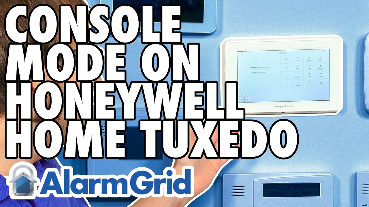 Using Console Mode on a Honeywell Home Tuxedo - YouTube