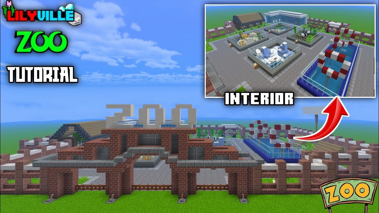 How To Make Lilyville ZOO In Minecraft [TUTORIAL] - YouTube