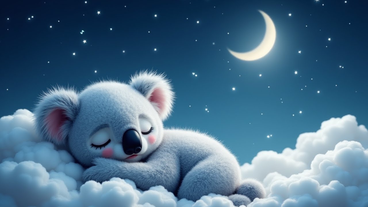 Angel's Lullabies 🌙🐨 Koala Dreams Under the Moon | Relaxing Sleep Music ...