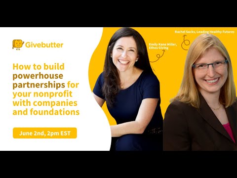 [Webinar] How to build powerhouse partnerships for your nonprofit with ...