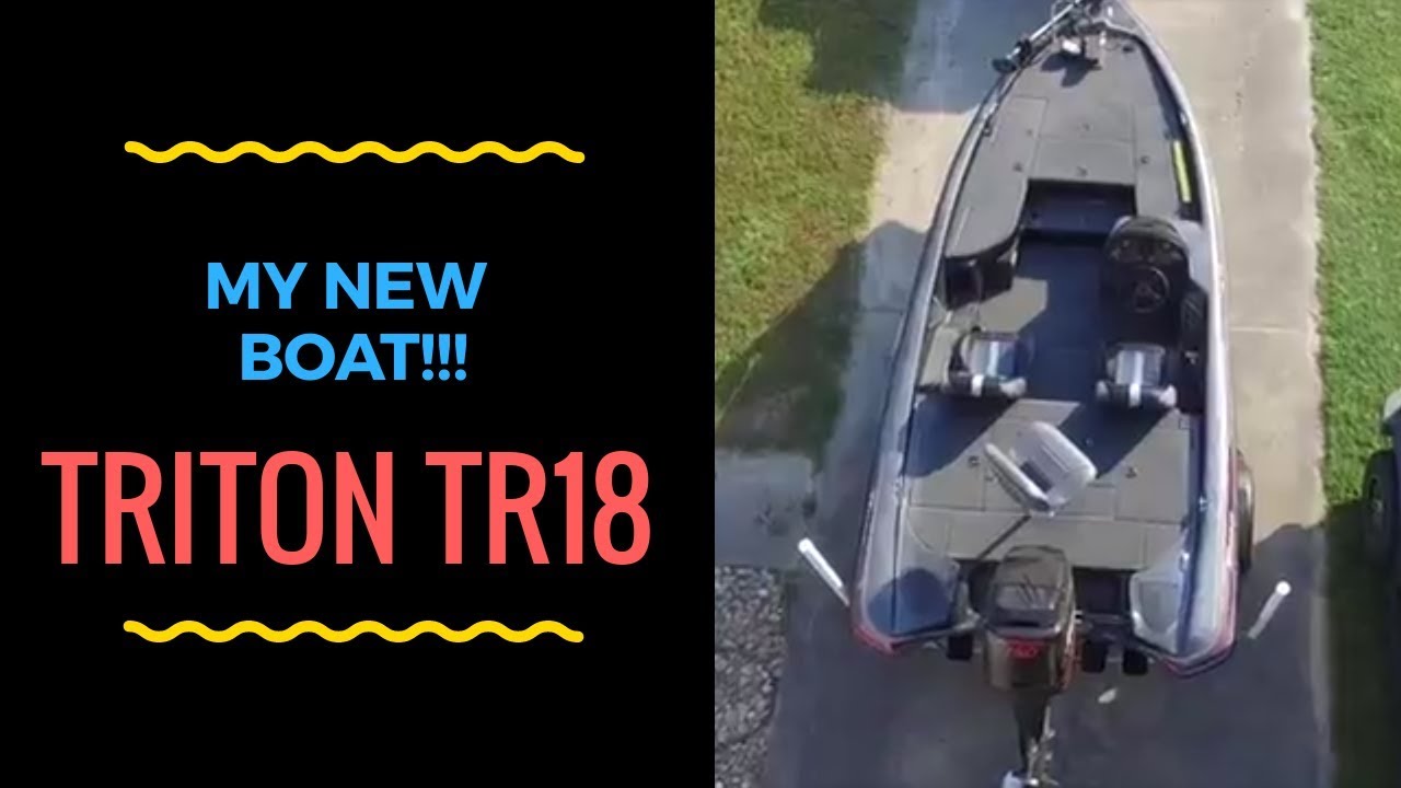 My first bass boat!! Triton TR18 - YouTube