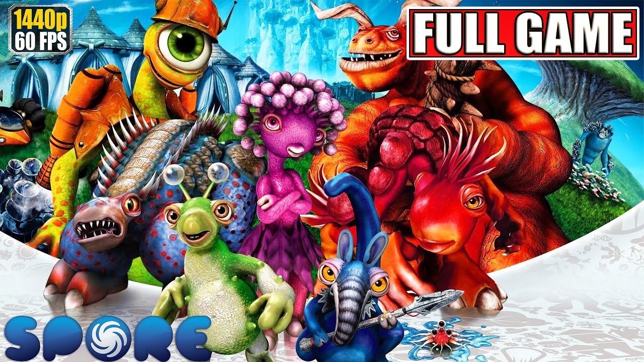 Spore Full Gameplay Walkthrough [2K PC Longplay Playthrough] No Commentary - YouTube