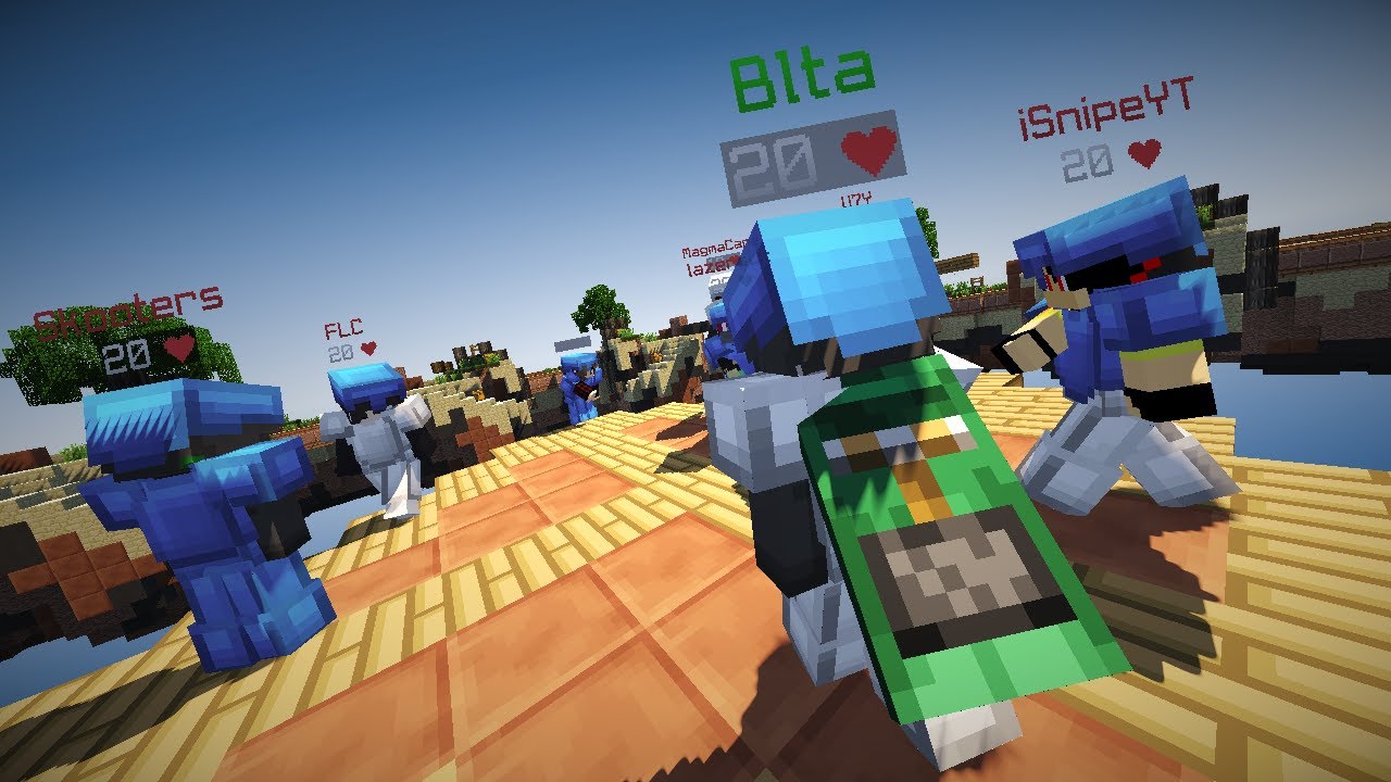 Playing SUMO in HYPIXEL SKYWARS! (Hypixel Skywars Challenge) - YouTube