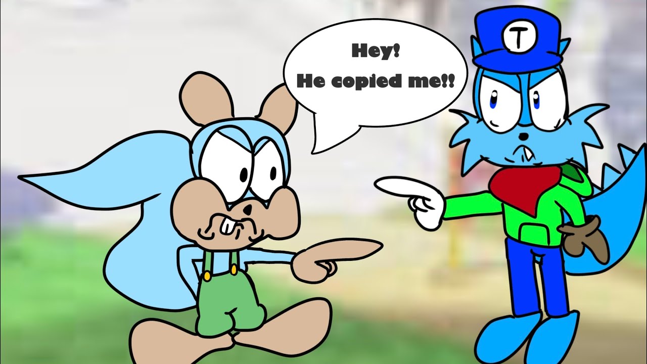 Hey! He copied me! - YouTube