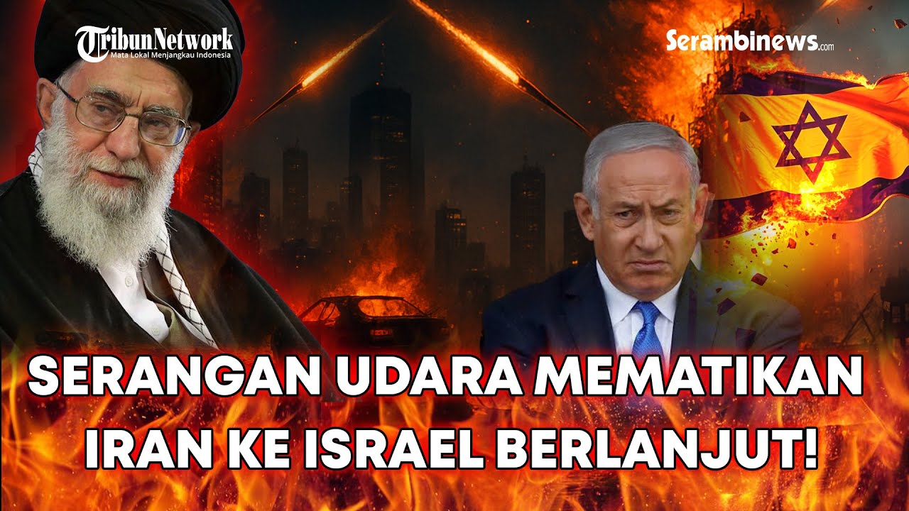🔴 Serangan Udara Mematikan Iran ke Israel Berlanjut! - YouTube