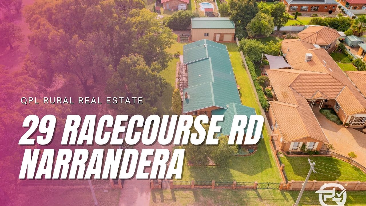 29 Racecourse Rd Narrandera | QPL Rural Real Estate - YouTube