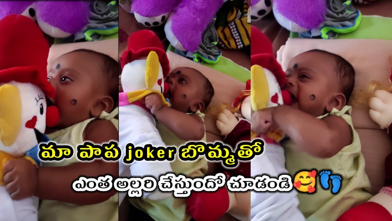 Baby playing with toy vlog || funny video || baby lifestyle vlog - YouTube