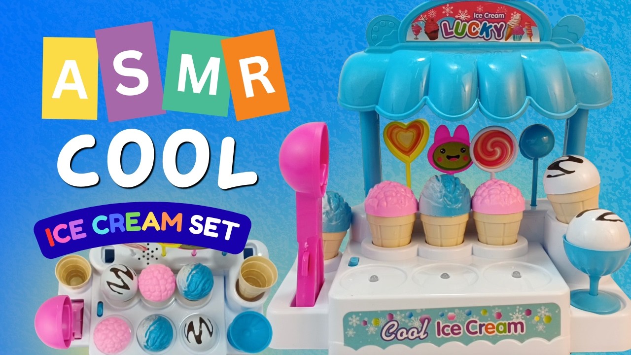 Unboxing Set Aiskrim Paling Comel! 🍦 | ASMR | Zinnirah Channel | Durioo ...